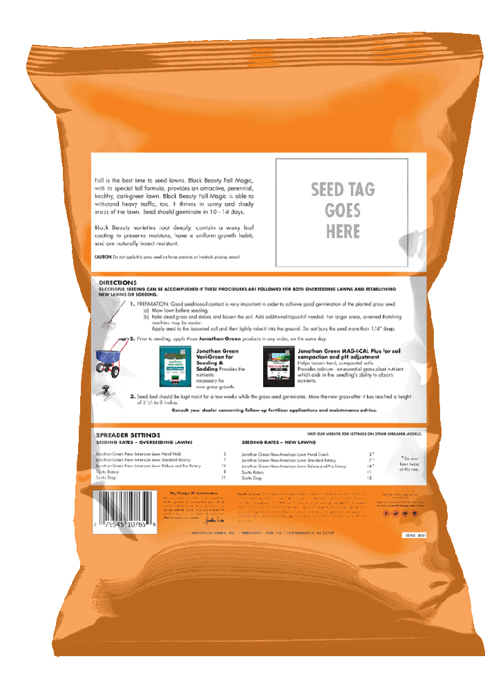 Black Beauty® Fall Magic Grass Seed | Jonathan Green