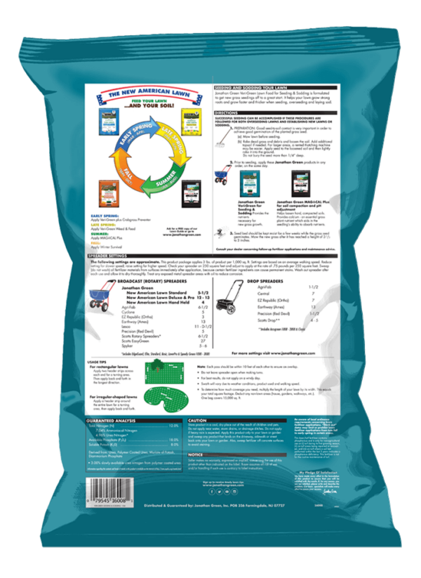 Veri-Green Starter Fertilizer for Seeding & Sodding | Jonathan Green